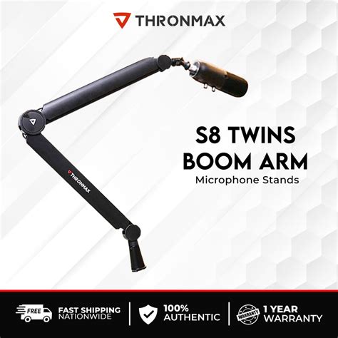 Thronmax S8 Twins Boom Arm Professional Grade Studio Equipment Shopee