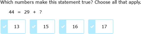 IXL Inequalities With Addition And Subtraction Year Maths Practice