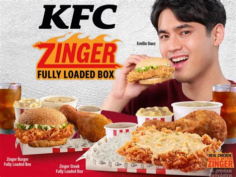 Kfc And Emilio Daez Turn Up The Flavor With The New Zinger Fully Loaded