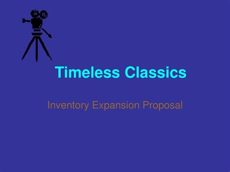 Ppt Timeless Classics Powerpoint Presentation Free Download Id29101
