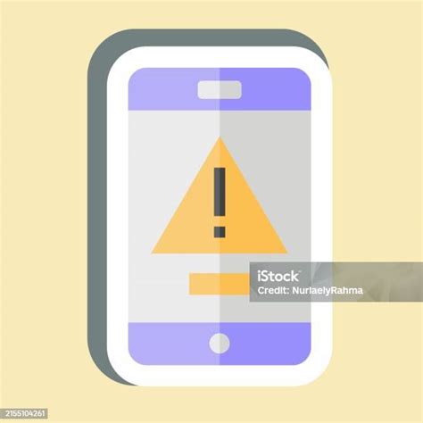 스티커 비상 경보 긴급 기호와 관련이 있습니다 심플한 디자인 일러스트레이션 감시에 대한 스톡 벡터 아트 및 기타 이미지 감시 경외감 경찰관 Istock