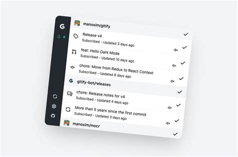 Gitify Github Notifications For Your Menu Bar Made With Reactjs