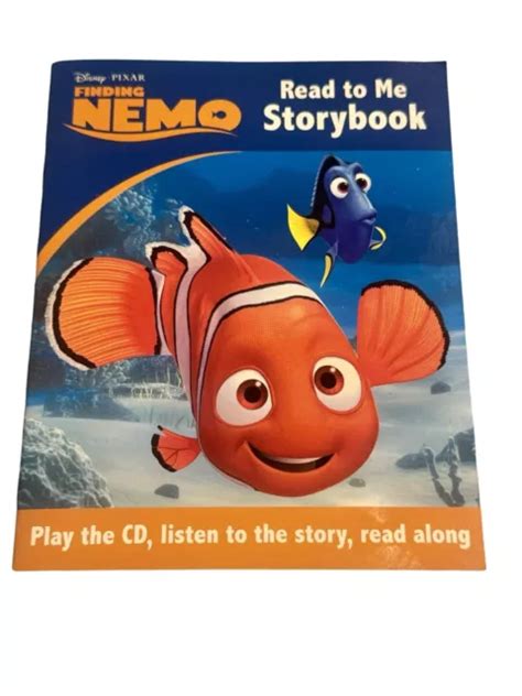 Disney Pixar Finding Nemo ~ Read To Me Storybook And Cd ~ Based On The