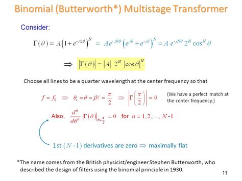 Notes 18 Ece Microwave Engineering Multistage Transformers Ppt Video