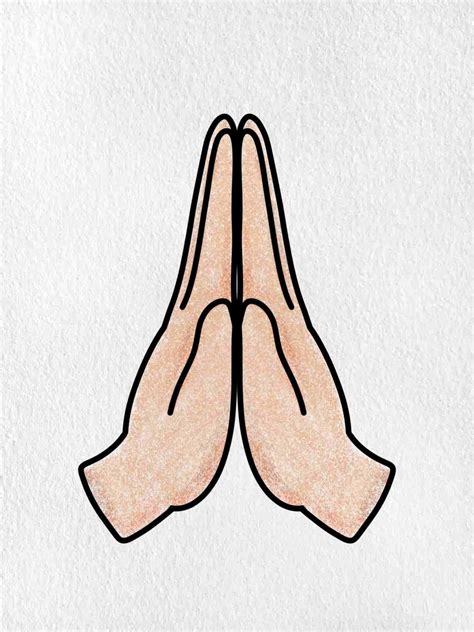 Drawing Hands Praying