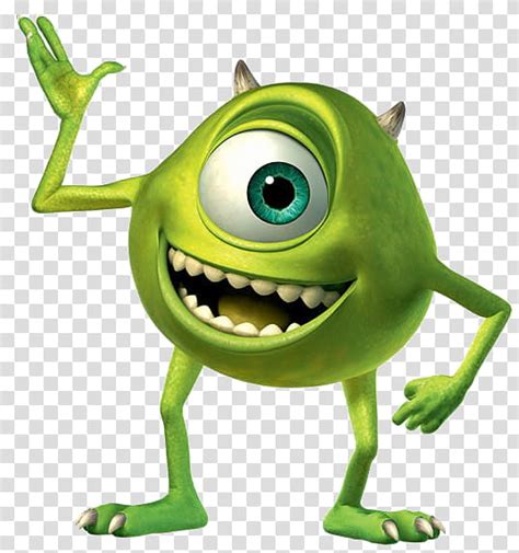 Monsters University Disney Mike Wazowski Illustration Transparent
