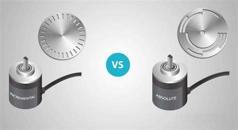 absolute encoders vs incremental encoders