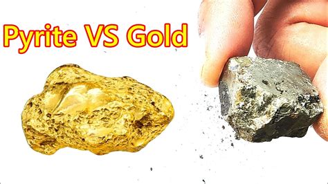 A Stone That Looks Like Gold Pyrite Also Known As Fools Gold Youtube