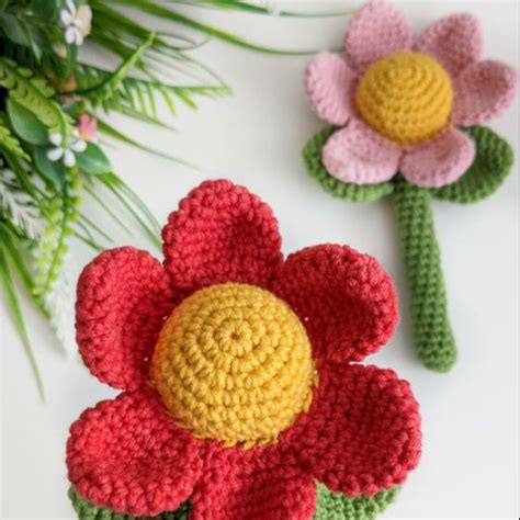 Flower Crochet Pattern Easy Crochet Flower Tutorial