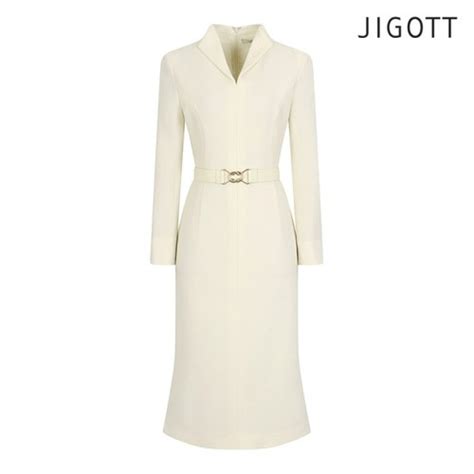 지고트 지고트 슬릿 칼라 머메이드 울 원피스 Jmaa0op76 위시버킷