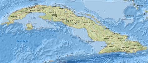Mapa Geografico De Cuba Mapa Geografico De Cuba