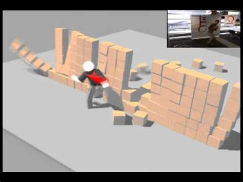 Kinect D Body Tracking With Physics YouTube
