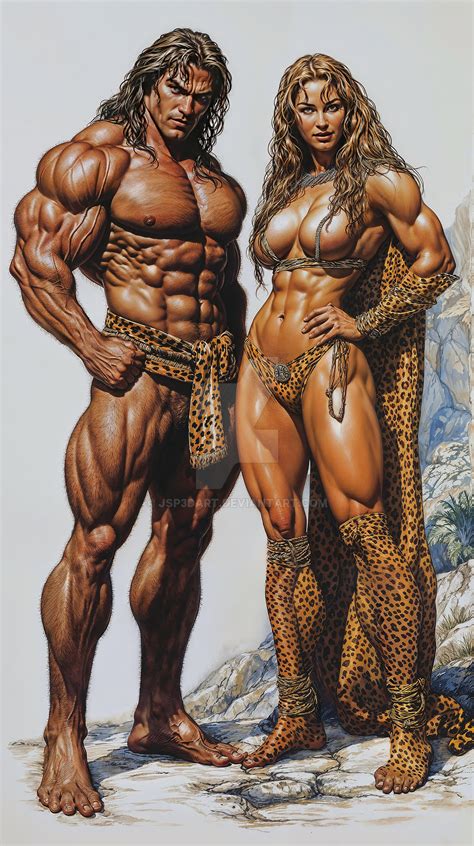 Tarzan And Jane Ruling Together By Jsp3dart On Deviantart