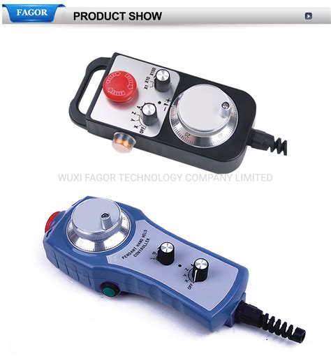 Customized Encoder 6 Shafts Cnc Mpg Handwheel Pulse Generator For Fanuc Controller