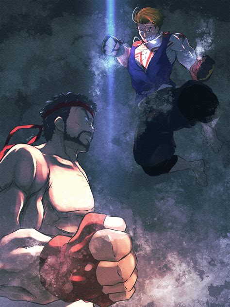 Ryu And Luke Sullivan Street Fighter And More Drawn By Yuenibushi Danbooru