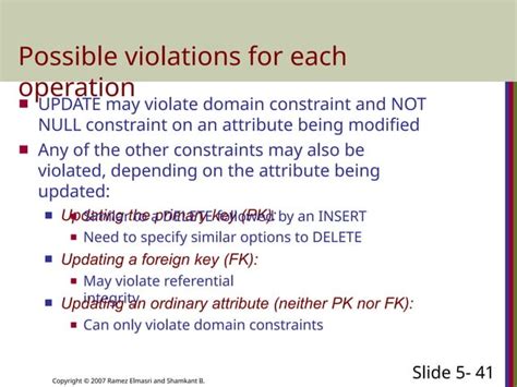 Ch05 The Relational Data Model And Relational Database Constraintspptpptx