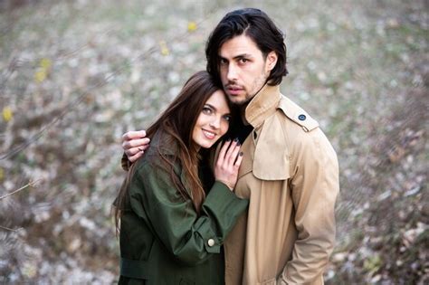 Premium Photo Beautiful Sensual Portrait Of Young Stylish Couple In