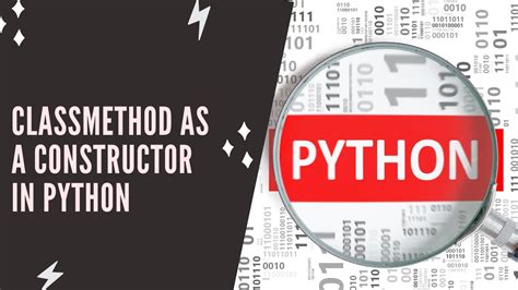 Classmethod As An Alternative Constructoroops Python Tutorials For Beginners In Hindi Part