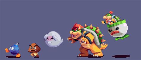 Pixilart Mario Enemies By Sacred Eye