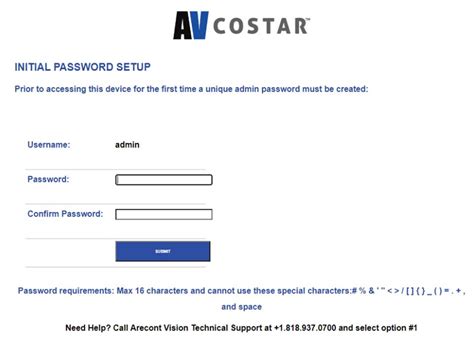 Arecont Vision Password Reset Nvr Ipcamera Security
