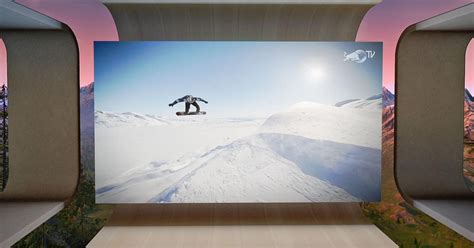 You Can Now Watch A Massive 180 Inch Virtual Television Absolutely