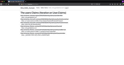 How To Authenticate With Saml In Aspnet Core And C Okta Developer