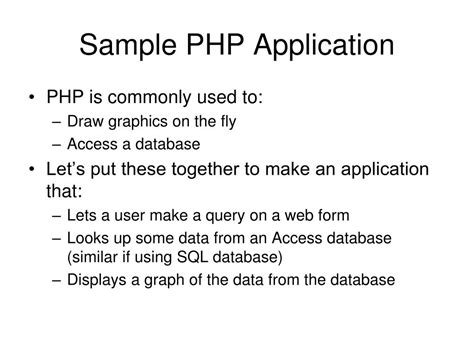 Ppt Php Sample Application Powerpoint Presentation Free Download