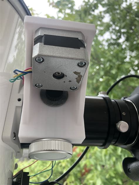Stepper Motor Adapter For Bresser Hexafoc Telescope Focuser By Thoralt
