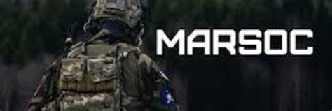 Marine Corps Special Operations Command Marsoc Assessment And Screening Course Graduates