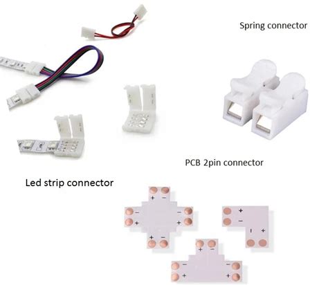 Small 4 Direction Pin Rgb Led Strip Connector Types Buy 4 Pin Connector 4 Pin Connector 4 Pin