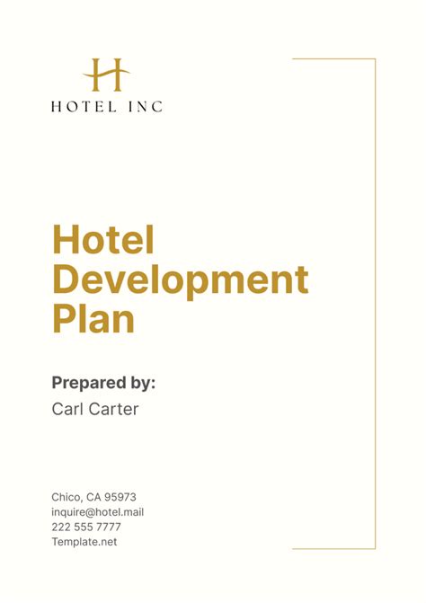 Free Hotel Emergency Plan Template To Edit Online