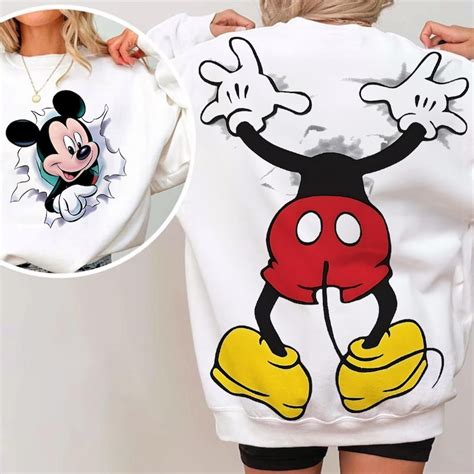 Mickey Mouse Backside Etsy