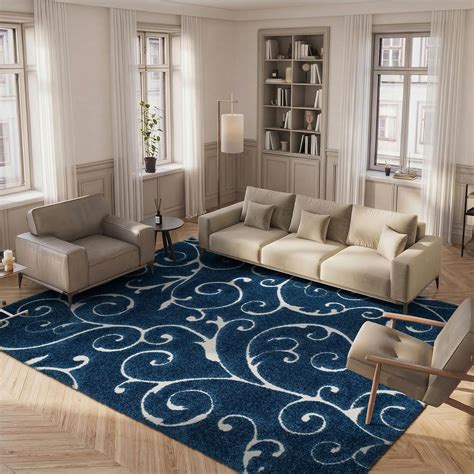 Safavieh Area Rug 8x10 Florida Shag Collection Large