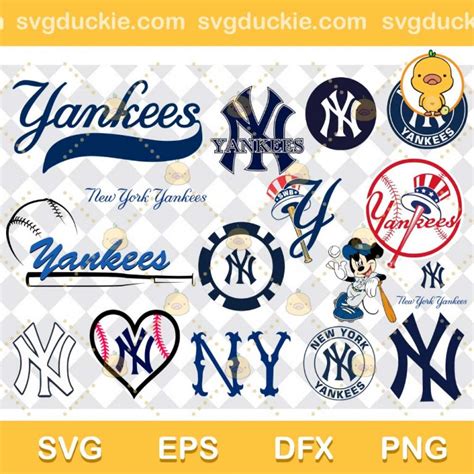 New York Yankees Red Logo Svg New York Yankees Baseball