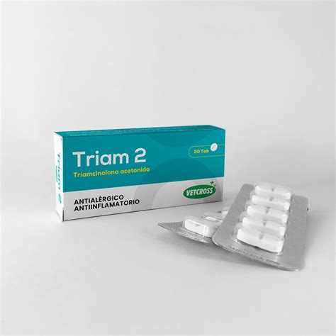 Triam 2 Tabletas — Vetcross • Laboratorio Veterinario