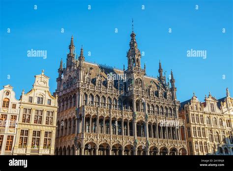 Grand Place Or Grote Markt Is The Central Square Of Brussels Belgium