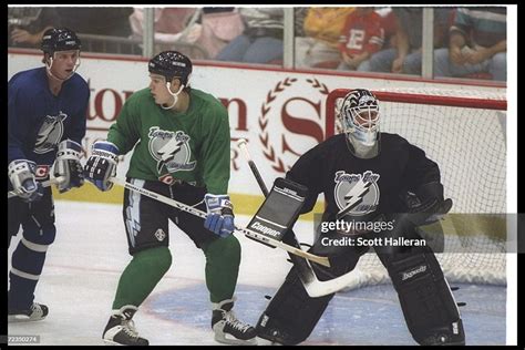 Manon Rheaume Of The Tampa Bay Lightning Mandatory Credit Scott