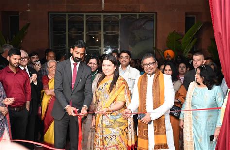 Lankan Minister Jeevan Thondaman Inaugurates Ramayana Art Exhibition In