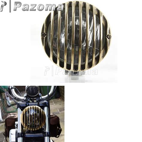 Brass Bobber Headlight