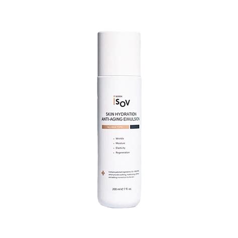Isov Sorex Skin Hydration Anti Aging Emulsion Dermal Cosmetics