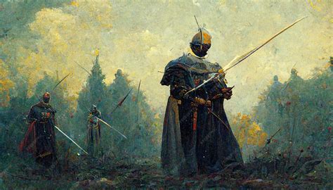 Medieval Knights Paintings