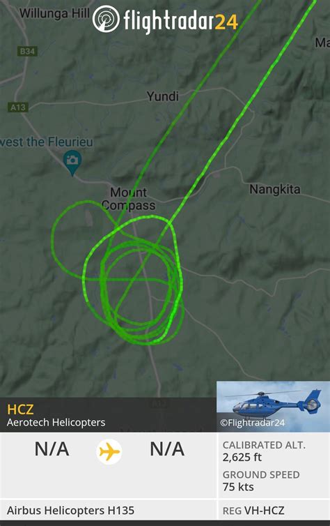 Helicopter Mt Compass Radelaide