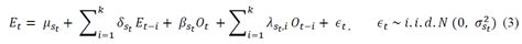 Relationship Between Energy Commodities Markov Regime Switching Approach