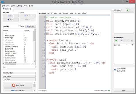 programmer avec thymio montessori … mais pas que
