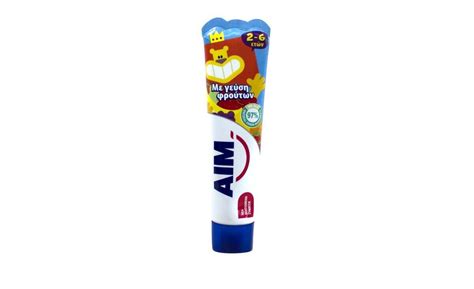 Aim Toothpaste 2 6 Years 50ml Metro Supermarket Strovolos Wolt