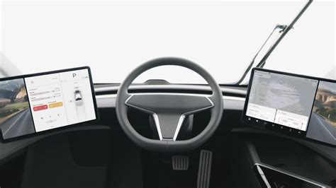 Interior Of Tesla Semi Truck Tesla Truck Roadster Elon Musk Unveils