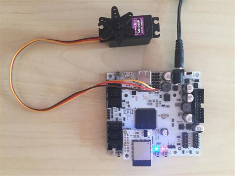 Web Browser Controlled Servo