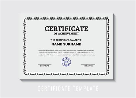 Winner Certificate Template