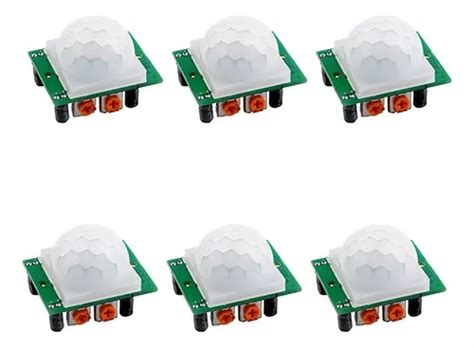 Arduino 6 Unids Hc Sr501 Pir Piroeléctrico Infrarrojo Se Snr Cuotas