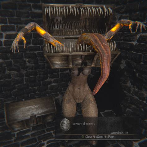 Rule 34 Chest Dark Souls Dark Souls 2 Female Mimic Mimic Dark Souls